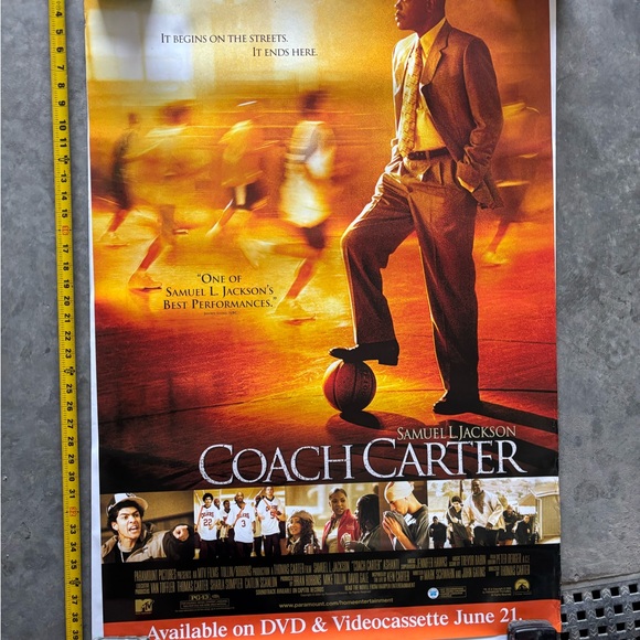 Art | Coach Carter Movie Poster | Poshmark